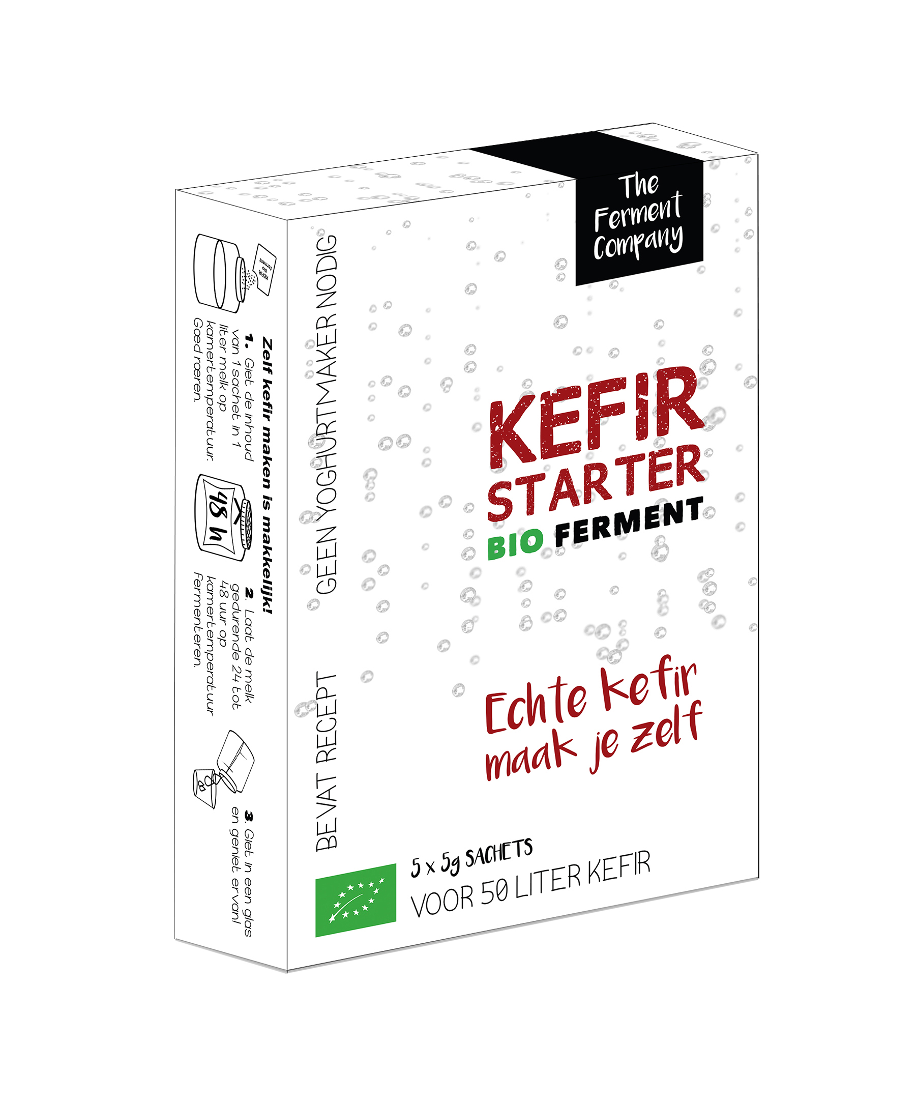 BIO Kefir Starter 3x 5g sachets – The Ferment Company